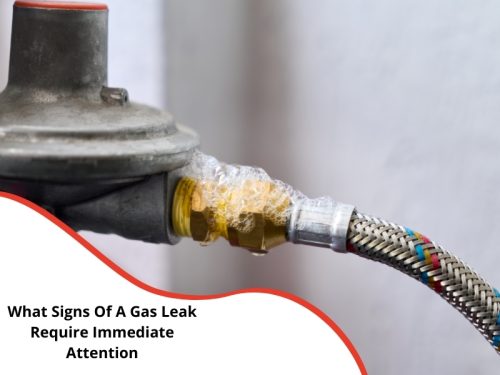 What Signs Of A Gas Leak Require Immediate Attention?